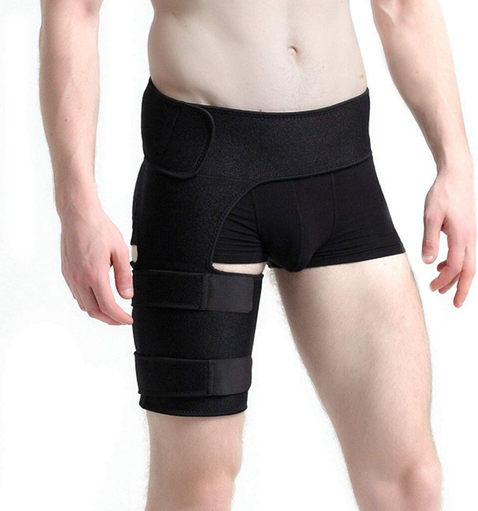 AizoCell Hip Brace and Hip Stabilizer with Adjustable Brace Straps ...