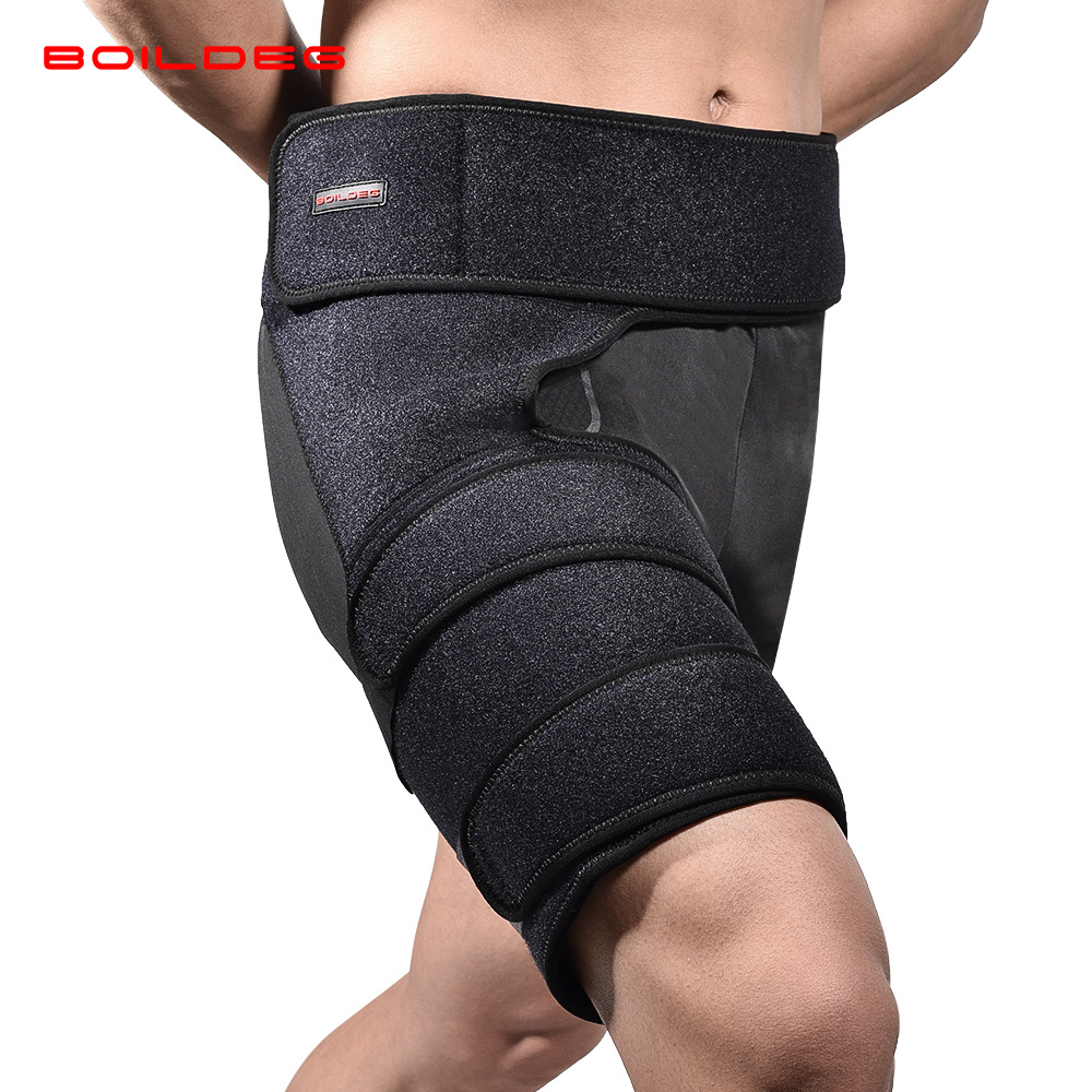 BroxSoar Hip Brace for Thigh Support | Leg Warmers Groin Support and ...