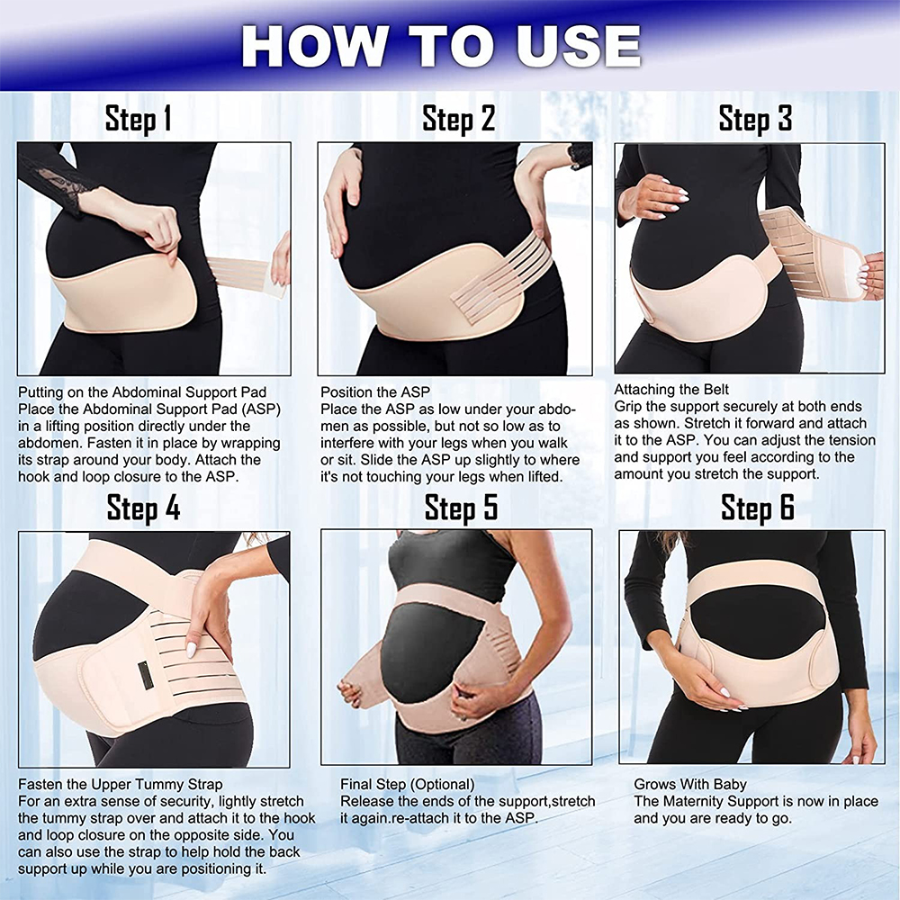 BellyBliss Pregnancy Belt - Ultimate 3-in-1 Pregnancy Support for Back ...