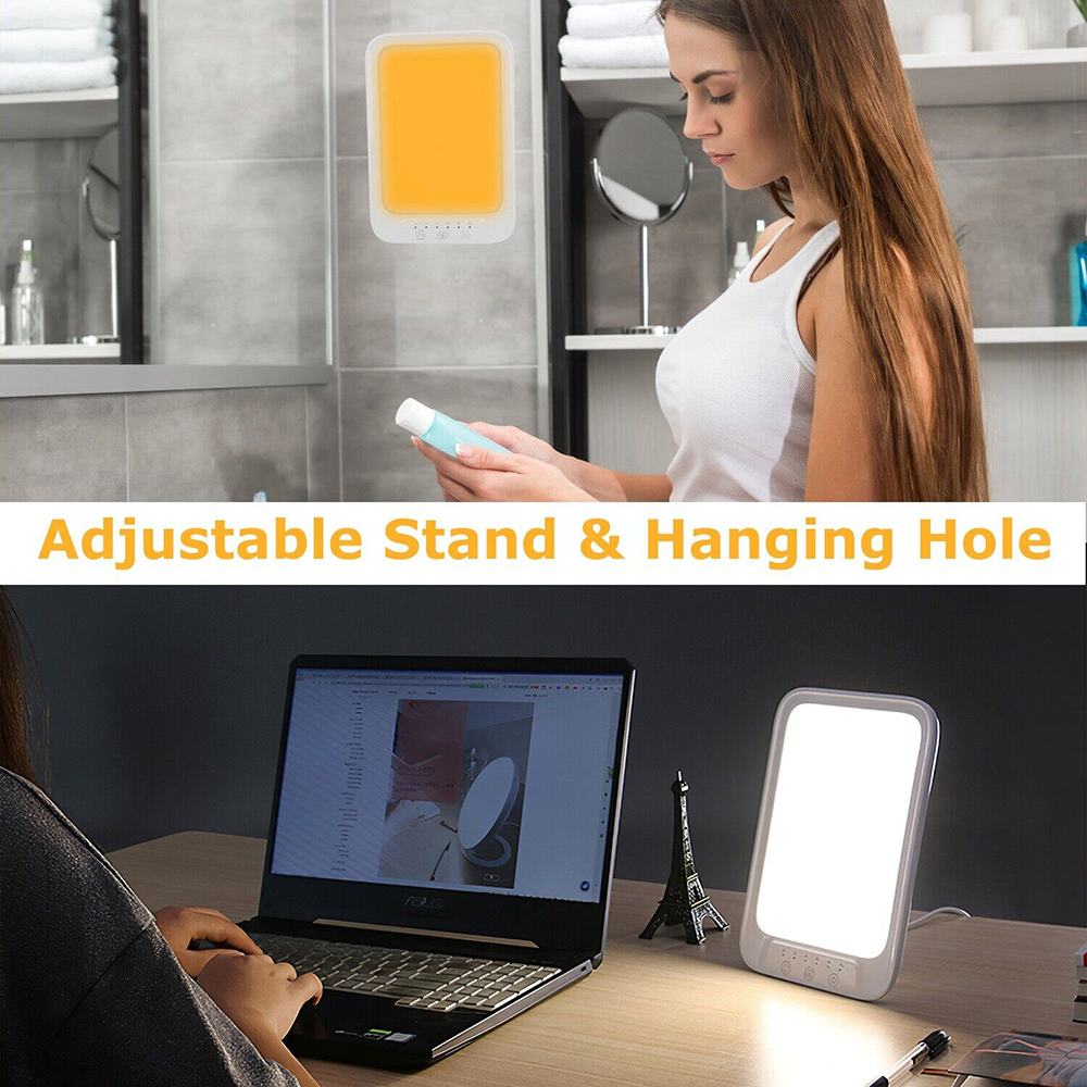 TheraLux High-Intensity SAD Light Therapy Lamp - 22600 Lux, 5-Level ...